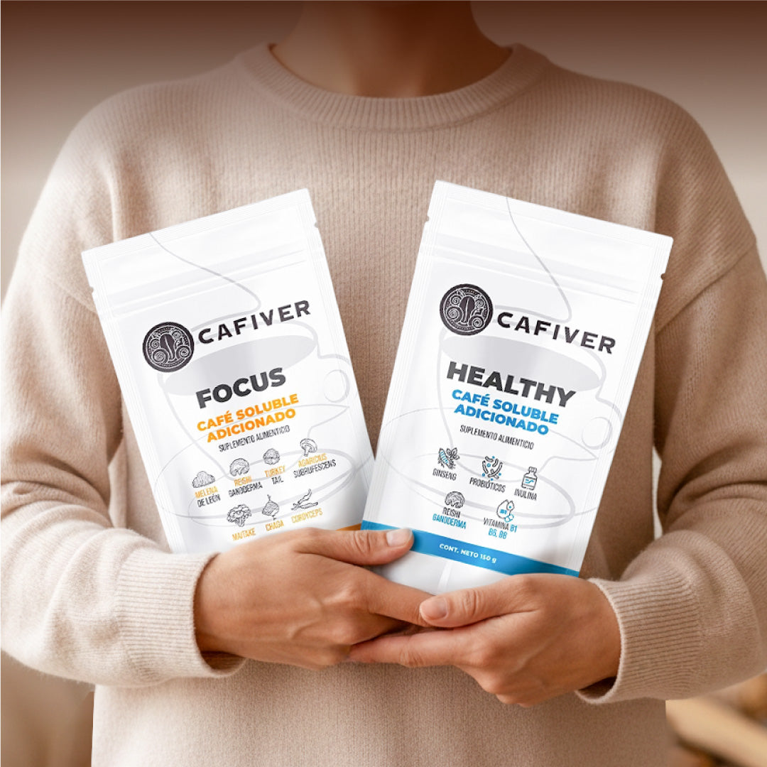 CafiDuo 2 cafés funcionales – Tienda Online Cafiver
