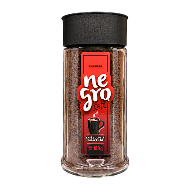 Cafiver Negro Café Soluble (180g.) – Tienda Online Cafiver